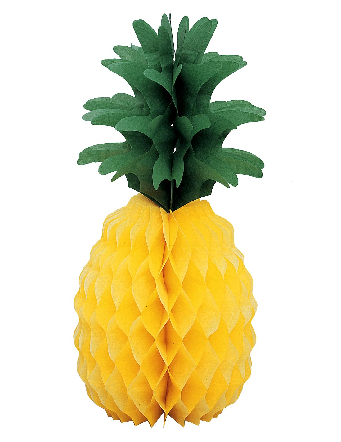 Décoration ananas en papier 35 cm - Vegaooparty
