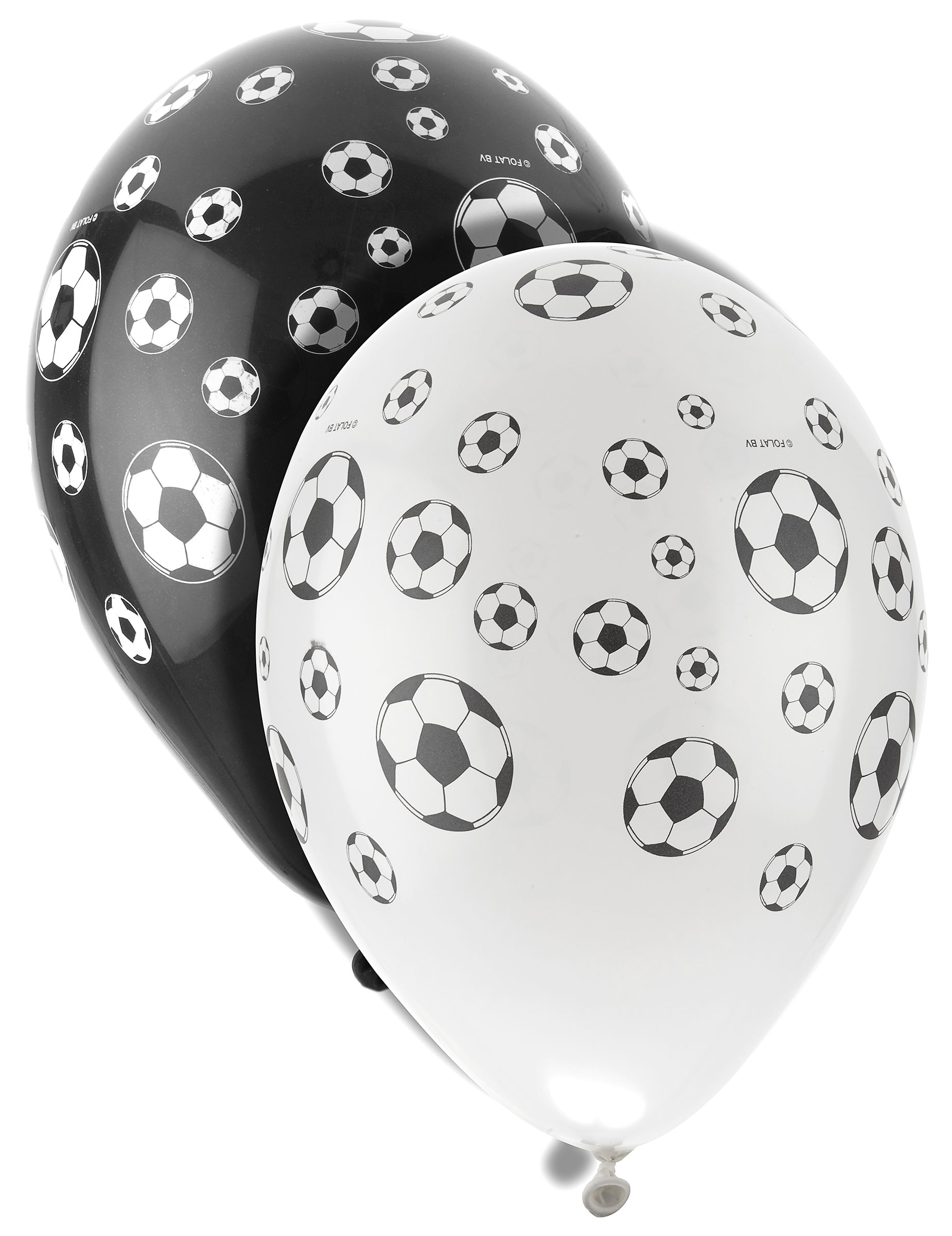 8 Ballons latex Foot - Vegaooparty