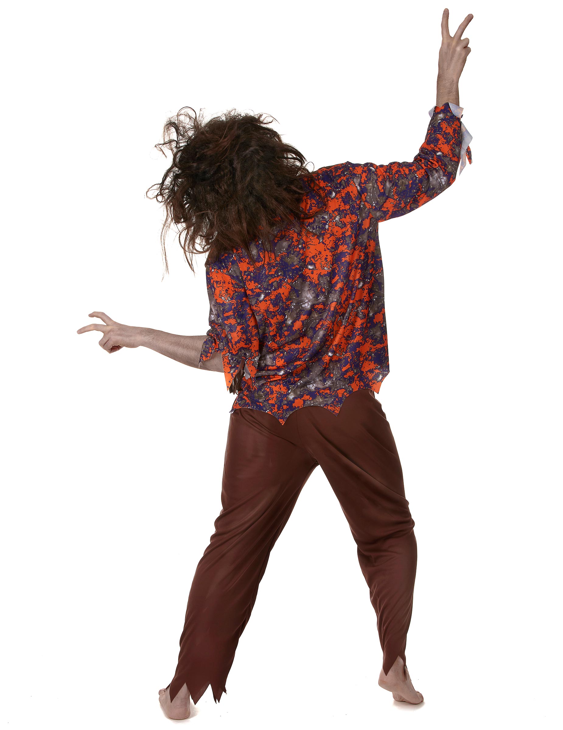 Déguisement zombie hippie homme - Vegaooparty