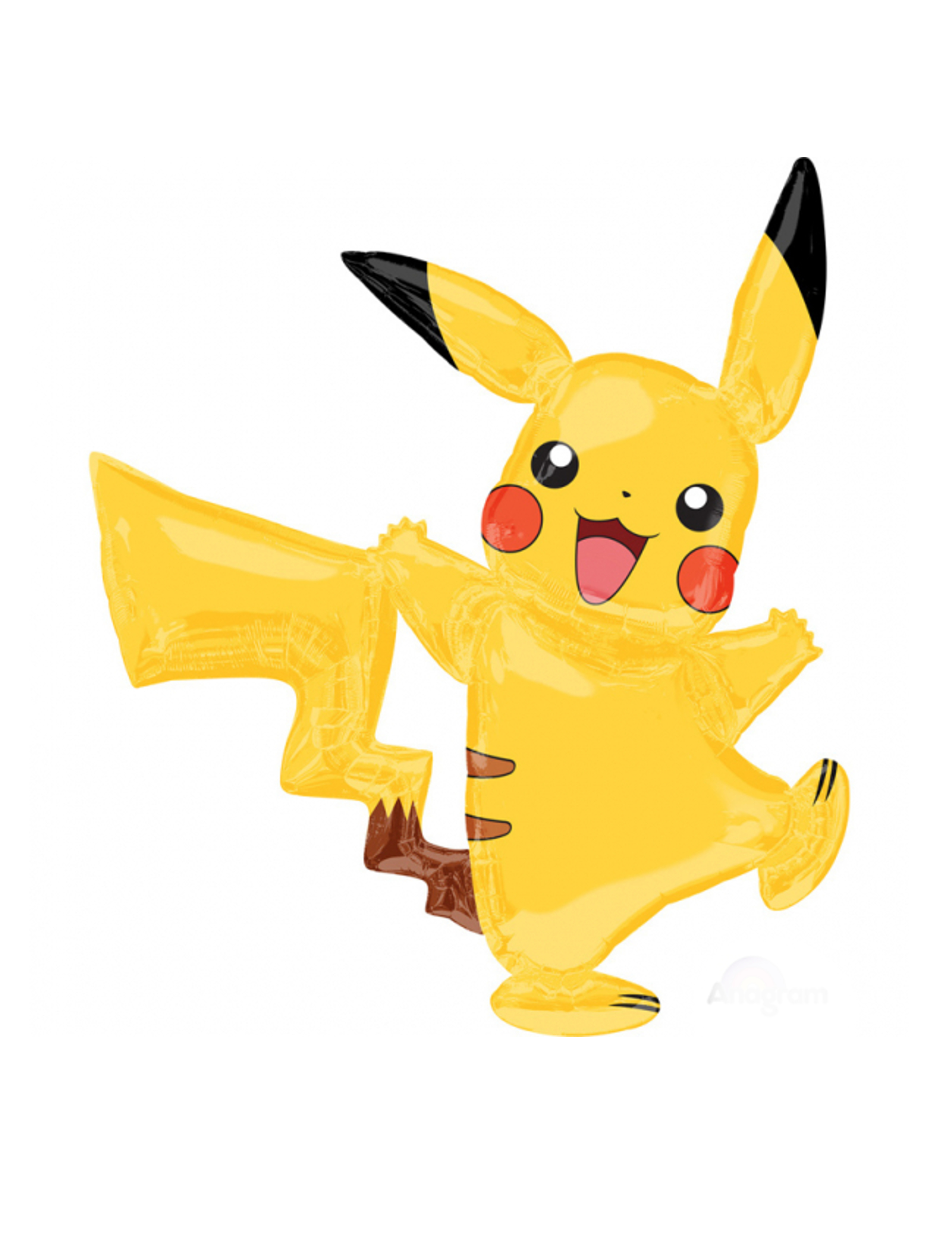 Ballon aluminium Pikachu Pokémon™ 132 x 144 cm - Vegaooparty