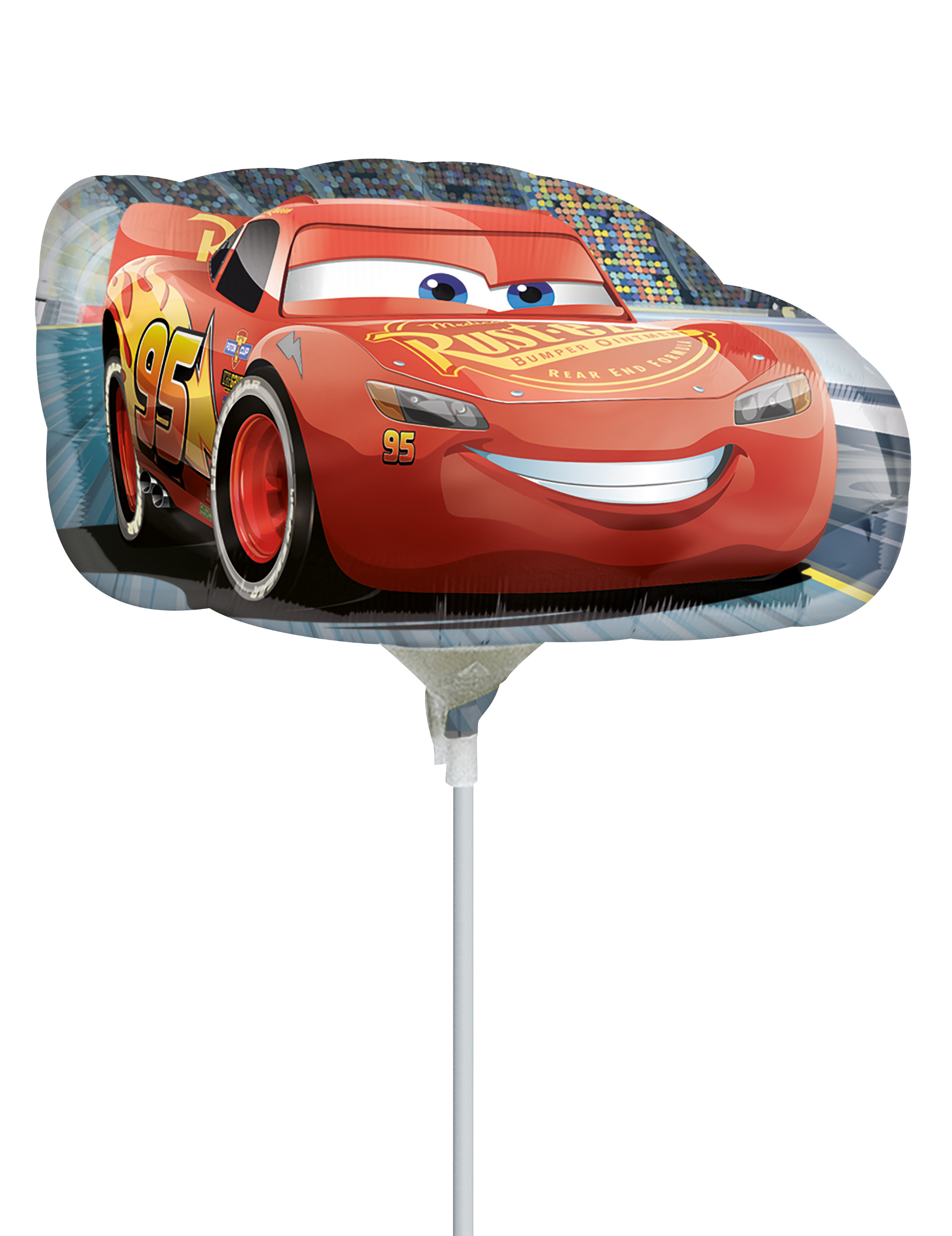 Petit ballon en aluminium voiture Cars 3™ 33 x 30 cm - Vegaooparty
