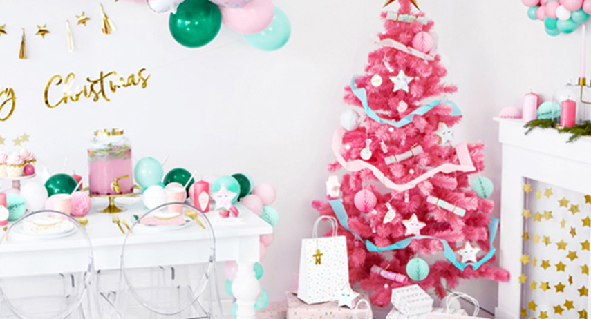 Comment faire une déco de sapin rose canon ? Idées et inspi... - Le ...
